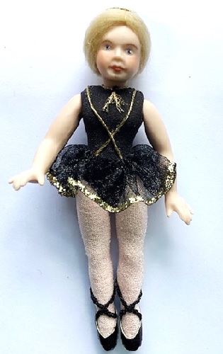 Dollhouse Miniature Dancer by Janice Klein